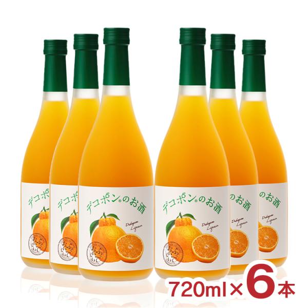 デコポン果汁たっぷり使用商品名：堤酒造 デコポンのお酒 720mlセット内容：720ml×6本総容量：4320ml原材料：本格焼酎（国内製造）、デコポン果汁原産国：日本（熊本県）アルコール度数：8%賞味期限：無商品コメント：甘味料や香料は一...