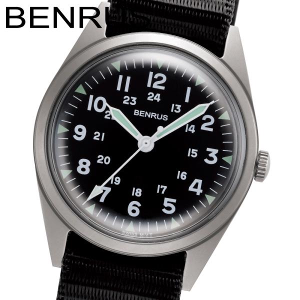 商品説明「BENRUS（ベンラス）」から歴史的名品“DTU-2A/P”を忠実に再現したフィールドウォッチが復刻発売！1960年代初頭、アメリカンウォッチメーカー「BENRUS/ベンラス」はベトナム戦争時に米軍に支給された軍用仕様の時計を製造...