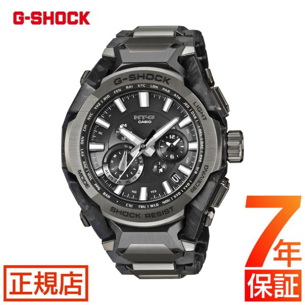 商品説明G-SHOCKの起源である樹脂素材とメタル素材を融合し、革新的な構造美を追求するMT-Gシリーズから、カーボンとメタルをブラックで統一し、力強い造形と洗練された存在感を放つモデルをご紹介します。MTG-B4000は、蓄積された耐衝撃...