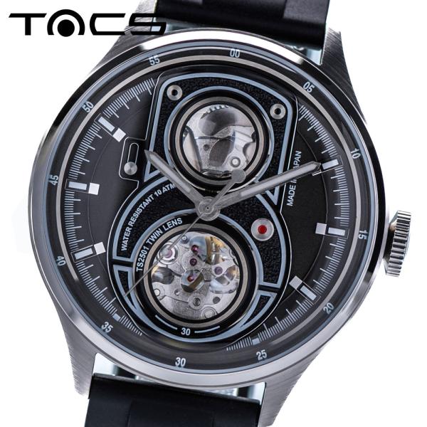 商品説明−Wear Time, Your Way.− 時間を大切に、自分らしく。新作 ts2501b（TWIN LENS Lite）は1920年代の象徴的な二眼レフカメラ「Ikoflex（イコフレックス）」からインスピレーションを受けていま...