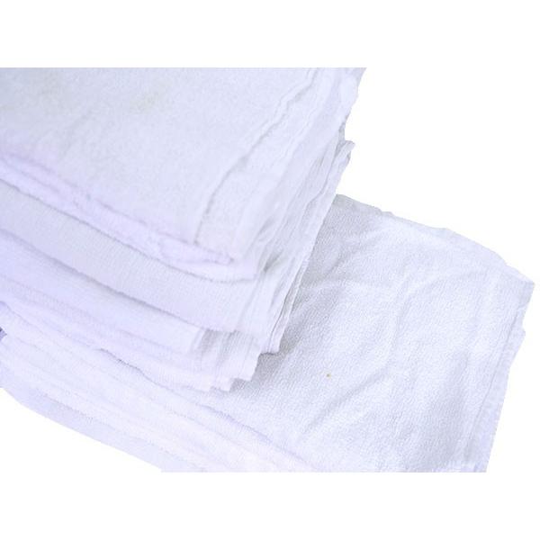 ・タオル生地なので水やオイル類などの吸収性に優れています。・しっかりとクリーニングしていますので、清潔で衛生的です。・サイズ：約30×77cm（※一般的なフェイスタオルサイズ）・材質：綿100％・保育園・幼稚園での足拭きや体拭き、清掃業者様...