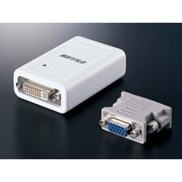 【画像はイメージです。中古品のため実際の商品には傷・汚れなどあります】汎用USBケーブルとアナログディスプレイ用変換アダプターが附属します。説明書・ソフトウェアは附属しませんがメーカーWebサイトからダウンロード可能です。（検索用 USB-...