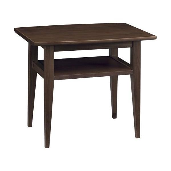 どんなお部屋にもシンプルにマッチするテーブルです。フォルムもシンプルで、飽きのこないデザインになっています。商品名：リビングテーブル　アスコット645 WEサイズ：W600×D450×H500mm材　質：ニレ材仕上げ：ウレタン塗装カラー：W...