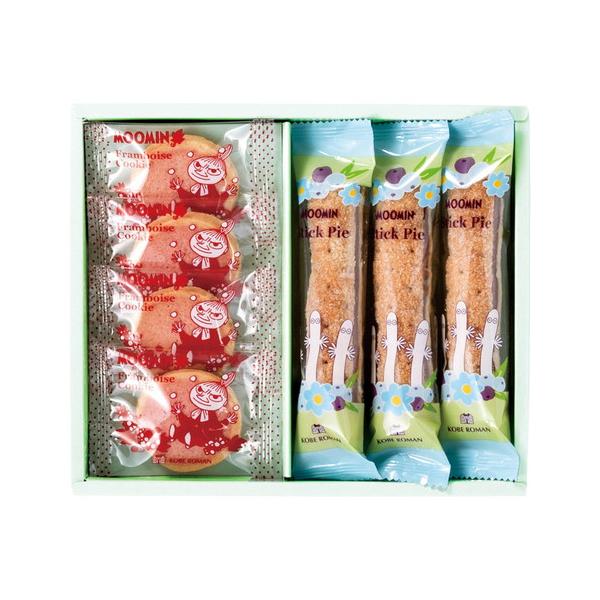 世界中で愛され続けるムーミン。人気キャラクターたちが作るムーミンの世界を、お菓子を詰め合わせたスイーツギフトセットと一緒にお届けします。■ブルーベリースティックパイ×3、フランボワーズクッキー×4■箱サイズ:約170×200×25mm【用途...