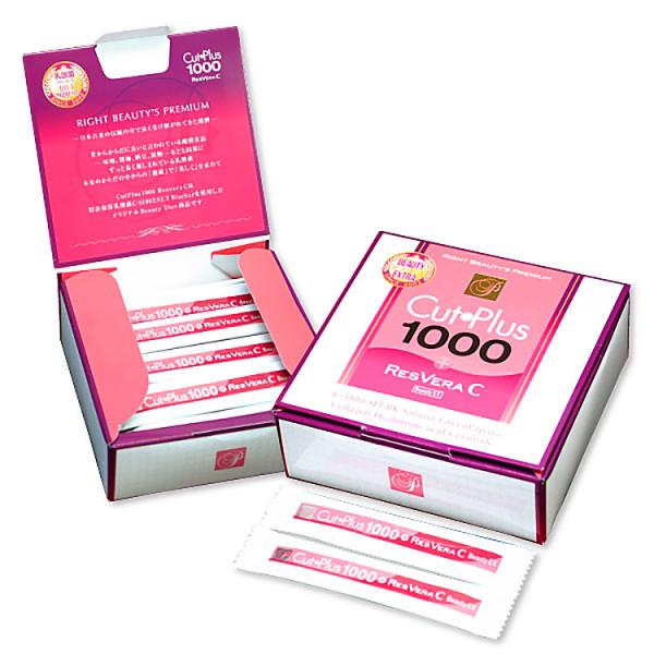 あの大ヒットベストセラーダイエットサポート食品「カットプラス1000」が、大幅リニューアル。《お召し上がり方》1日当たり摂取目安1~3包をそのまま、あるいは水などでお召し上がり下さい。● 注目のエイジングケア成分レスベラトールとビタミンCを...