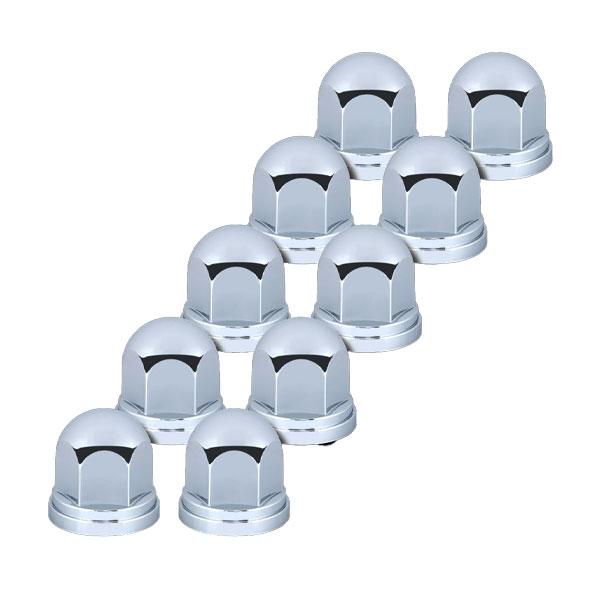 ■ISO対応ナットキャップ　32mmノルトロックホイールナット■ベンツアクトロス等の一部のISO規格サイズ■特徴　クロームメッキが足下を引き締めます。■フロント・リアを問わず、使用できます。■高さ51mm■ナットキャップ 10個入り■材 質...