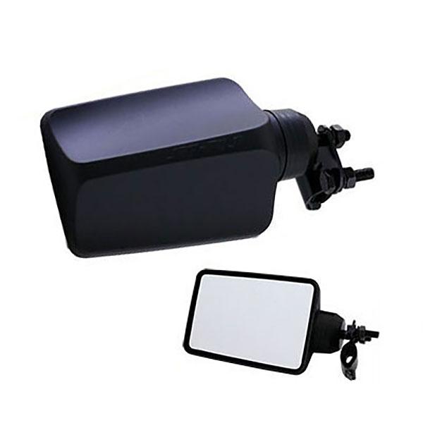 ★バックショットミラーFUJIフジ眩しさを軽減し、距離感の掴みやすい防眩平面レンズ。■バックショットミラーFUJI-3(小)■タイプ:ショートステー■カラー:ブラック■金具:19〜27ｍｍΦの純正ミラーステーに適合します。■本体サイズ：W1...