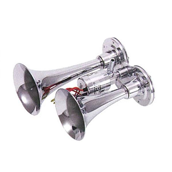 ■ヤンキーホーン200■長さ 200mm■電圧 DC-24V■メーカー　JET■クロームメッキ仕上げ※この商品はエアーホーンとなりますので、 別途エアータンク・エアーホース等が必要になります。