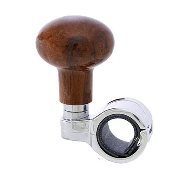 ■楕円型ハンドルスピンナー■ハンドルに取付けるとハンドルの切り返し操作がラクラク行うことが出来ます。■グリップは、46×56φ■カラー:木目調【2018年1月登録】おしゃれ トラックハンドルスピンナー 大型ハンドルスピンナー 大型トラック用...