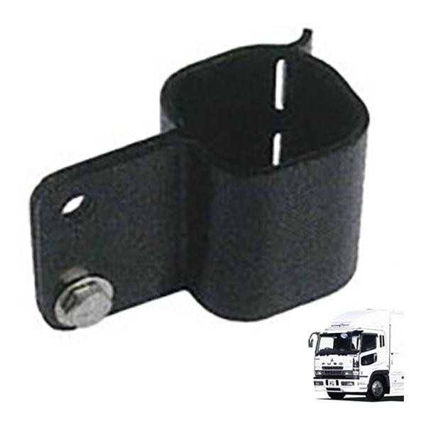 ■サイドサポートミラーが取付困難だったスーパーグレート2000スーパーミラー車専用■車種:スーパーグレート2000　平成12年2月〜■材質:スチール　ブラック純正右ミラーアーム固定タイプ