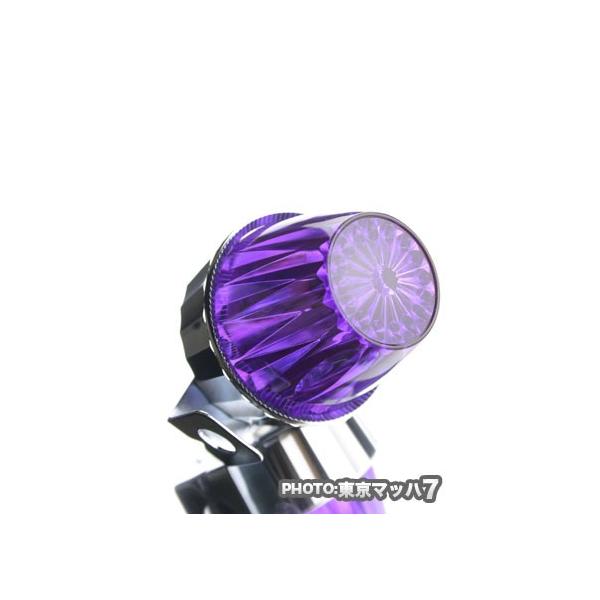 ★サイドランプ パープル●サイズ:56mm×55mm●電球:24v6w球　球別売