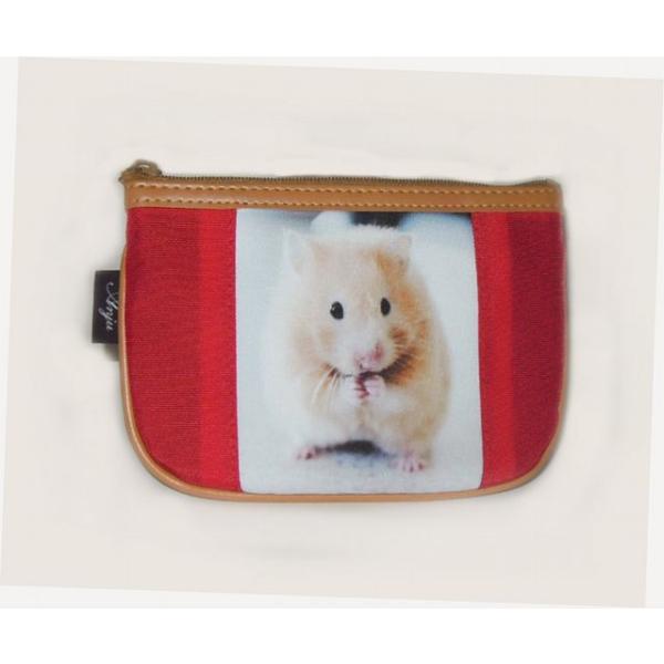 コイン、お札は２つ折りで入るスリムな財布！玉縁付で型崩れしません。「プレゼントにも最適」とのお言葉を頂いております！サイズ（横14×高さ10,5cm）マチ無◆本体表地　デニム・厚手ナイロン・ナイロン厚手ソフト※写真はナイロン赤◆プリント両面...