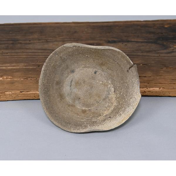 山茶碗 古瀬戸 古常滑 行基焼 山皿 茶道具 古陶磁【華芳】