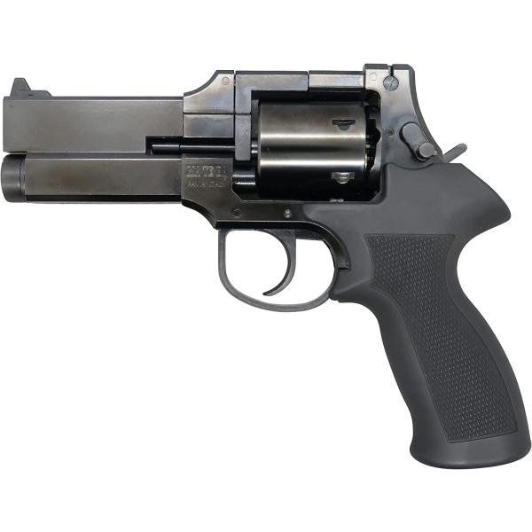 マテバリボルバー4インチ　WディープブラックABS