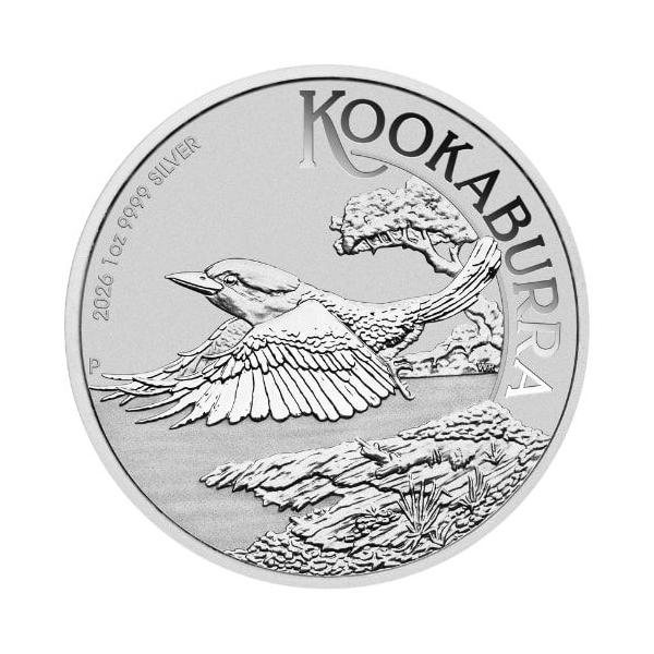 2026年 1オンス オーストラリア銀貨 クッカバラ（Kookaburra）オーストラリア・パース造幣局発行 31.1gの純銀 品位:99.9％ シルバー 銀 《安心の本物保証》【新品未使用】※年度は選べません。【商品詳細】商品名 オースト...