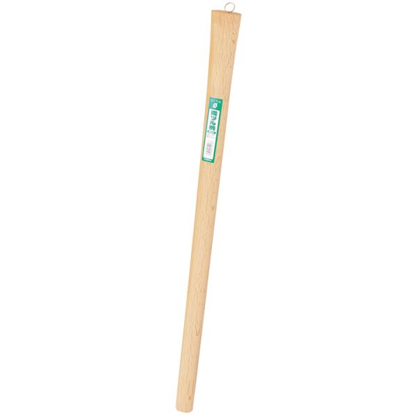 全長：900mmサイズ：頭部側37×67　楕円材質：木製（楢）　生産国：日本※バチツル（ヘッド）は別売りです。「バチツル2.5kg頭のみ、もしくは両ツルハシ2.5kg頭のみ」をお買い求めください。