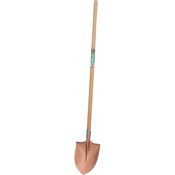 材質　　：　刃先/スチール　　柄/天然木全長　　：　1600mm刃先巾　：　232mm刃先長　：　292mm重量　　：　1.7kg刃先は完全熱処理足踏み付で柄が長いので腰をかがめての作業が無く、身体が疲れにく