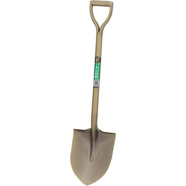 材質　　：　刃先/スチール　　柄/スチール全長　　：　970mm刃先巾　：　232mm刃先長　：　292mm重量　　：　1.68kgＪＩＳ規格刃先は完全熱処理、柄管は独自のツル首形状パイプ柄スタンダード品で掘る・すくう作業に適しています。