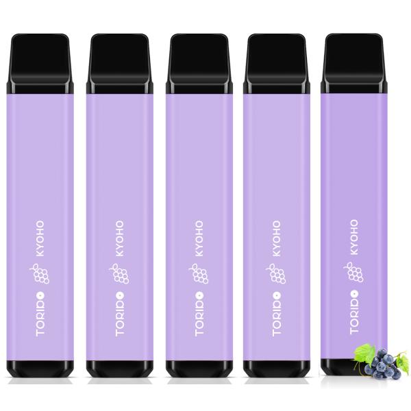 【コスパ最強｜12500回吸引】・O2PLUSシリーズ使い捨て電子タバコ、コスパ最強セット、・5本総計12500回吸引可能。・充電、メンテ不要；吸い終わったら捨てるのみ！【巨峰｜濃厚な味わい】・香りマックス、メンソール減らし、濃厚な甘みがし...