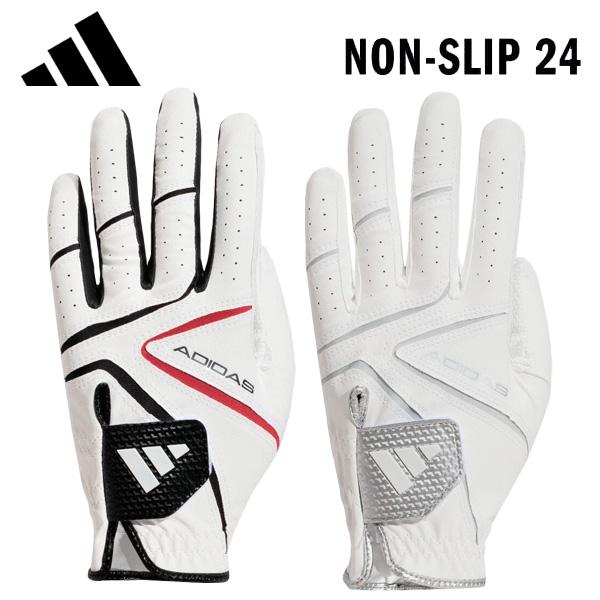 ●アディダス ノンスリップ 24 グローブ●オープン価格(1800)●品番：IKL18●利き手：右利き用（左手着用）●カラー：ホワイト/ブラック（IN6683）、ホワイト/グレーツー（IN6684）●サイズ：23〜25ｃｍ●素材：合成皮革、...