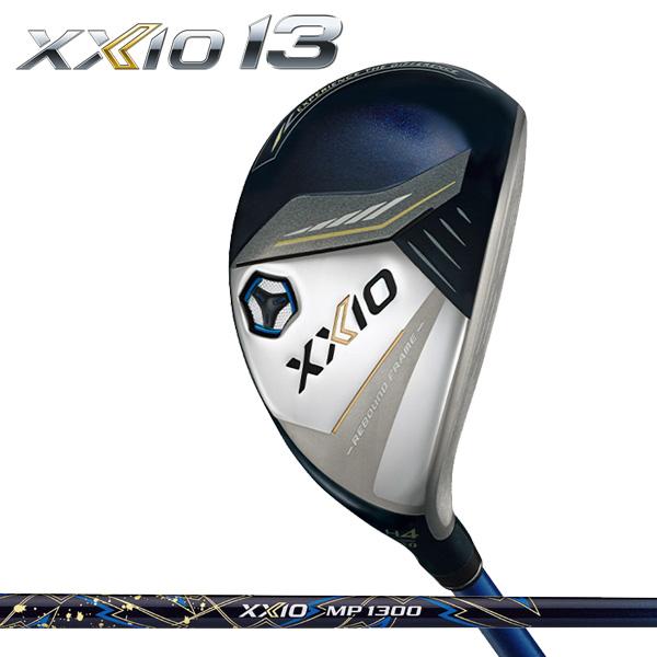●ダンロップ XXIO 13 ゼクシオ 13 ハイブリッド●カラー：ネイビー●番手：H3、H4、H5、H6●硬さ：S、SR、R●ヘッド素材：フェース：HT1770M　ボディ：マレージング鋼●シャフト：ゼクシオ MP1300 カーボンシャフト...