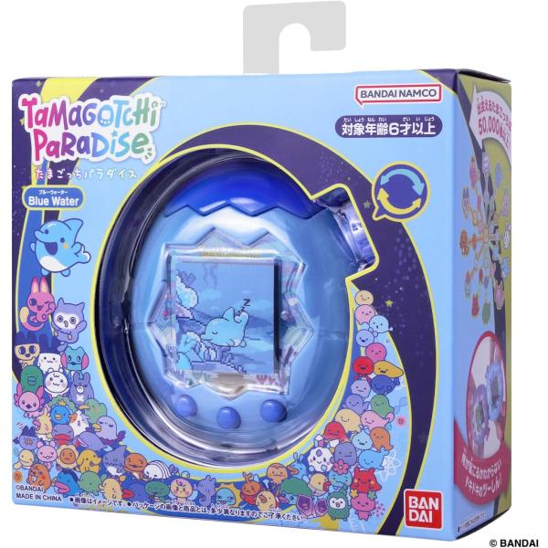 たまごっちパラダイス ブルーウォーター Tamagotchi Paradise BlueWater みず 水 クリスマスプレゼント●ぐるぐる育ててズームでお世話ズームダイヤルを回して細胞レベルから宇宙レベルまでのお世話が可能。生まれた「にゅ...