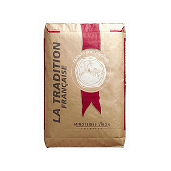 *この商品は業務用です。25kg　クラフト紙袋入粗蛋白10.0±2.0％　灰分0.55±0.05％フランスの小麦メーカーMINOTERIES　VIRON社製の小麦。レトロタイプのバゲットや焼き菓子（ガレット、サブレ等）に最適です。硬く香ばし...