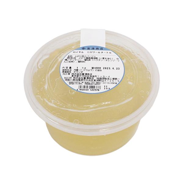 【冷蔵便でのお届けとなります】加水・加熱が不要な透明タイプの上がけ用シロップです。輝きが良いのが特徴です。