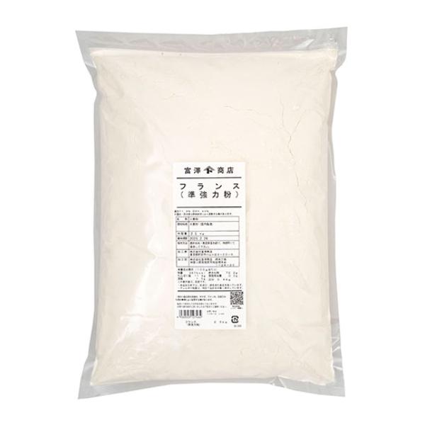 25kg　クラフト紙袋入蛋白12.0％　灰分0.43％日本で最も早く開発された本格的フランスパン専用粉。小麦本来の風味と香ばしさが楽しめます。フランスパンの他、クロワッサン、デニッシュ等にも。