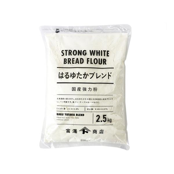 25kg　クラフト紙袋入蛋白11.3±0.5％　灰分0.46±0.03％北海道小麦100％。はるゆたかを主体としたブレンドパン用粉です。