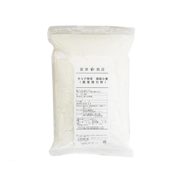 25kg　クラフト紙袋入蛋白10.5％　灰分0.46％岩手県産ナンブ小麦100％を一本挽きした風味豊かな小麦粉です。パン、うどん、すいとん等に。