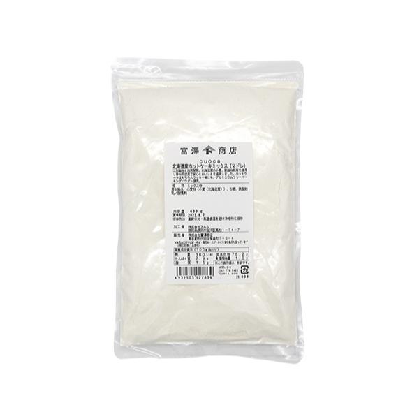 江別製粉と共同開発。北海道産の小麦、脱脂粉乳等を使用し香料不使用で安心とおいしさを追求しました。ホットケーキはもちろんクッキー等にも。アルミニウムフリーベーキングパウダー使用。