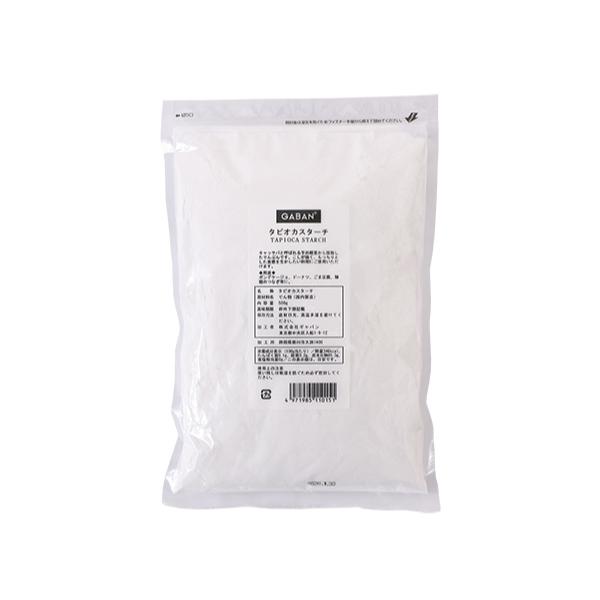 キャッサバと呼ばれる芋の根茎から採取したでんぷんです。こしが強く、もっちりとした食感を生かしたい料理にご使用いただけます。