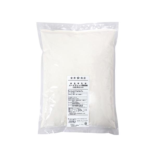 蛋白12.0±1.0％　灰分0.60±0.05％希少な北海道産小麦「はるゆたか」をハードブレッド向けに旨味を引き出して製粉しました。小麦の豊かな香りと独特のもっちり感が楽しめる、パリッとした皮が香ばしいパンに仕上がります。