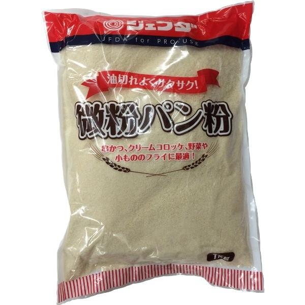 品名：パン粉原材料：小麦粉、ショートニング、砂糖、イースト、食塩、大豆粉、イーストフード、ビタミンC内容量：1kg販売者：株式会社ジェフダJST料理店 レストランに使える種々のパン粉を更に細かにしたパン粉です。串かつ、クリームコロッケ、野菜...