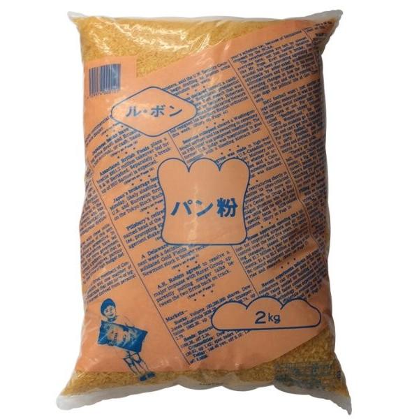 品名：パン粉原材料：小麦粉、イースト、油脂加工品、食塩、ブドウ糖、アナトー色素、イーストフード、ビタミンC(原材料の一部に乳、大豆を含む)内容量：2kg製造者：有限会社上田食品料理店 レストランに使える見栄えを良くするオレンジのパン粉です。...