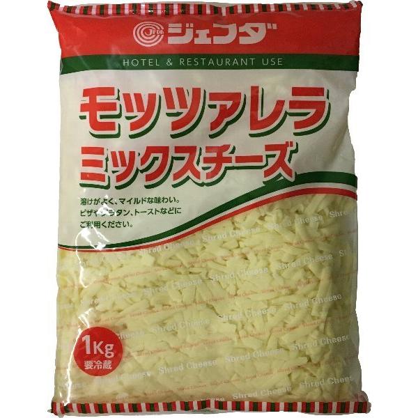 品名：ナチュラルチーズ(モッツァレラチーズ60％以上)原材料：ナチュラルチーズ(生乳、食塩)、セルロース内容量：1kg製造者：マリンフード株式会社販売者：株式会社ジェフダ料理店 レストランに使える大容量のチーズです。