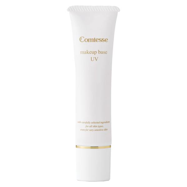 SPF50+　PA+++　オールシーズン使用可能。・お肌になじむフレッシュベージュ。・伸びがよくなめらかな使用感で、ツヤのあるお肌に。・紫外線吸収剤不使用。・無香料、敏感肌用。・ノンコメドジェニックテスト済み。*すべての方にニキビのもと（コ...