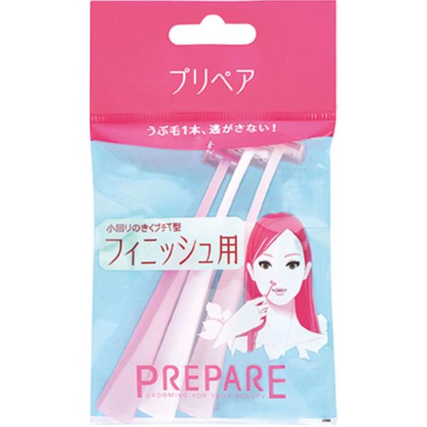 うぶ毛1本、逃さない！。眉のカーブや口元などのお手入れに小回りのきくプチT型。ハンドル設計：視界を邪魔しない極細ハンドル。セーフティーガード付：傷や深ぞりを防ぎ肌にやさしい。プラチナ加工：さびにくく切れ味長持ち。
