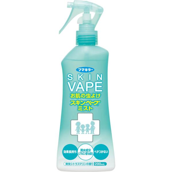 お肌の虫よけ。効果長持ち。潤水成分ヒアルロン酸Na配合。ベタつかない。爽快シトラスマリンの香り。効能・効果。蚊、ノミ、イエダニ、マダニ、ブユ、サシバエ、トコジラミ、アブ、ヤマビルの忌避。表示成分。【有効成分】ディート（100mL中10g）。...