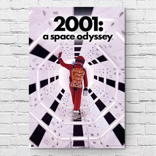 【商品スペック】■状態　：新品■サイズ：24×36inc (約61cm×91.5cm)■印刷面：片面印刷（Single Sided）■額縁：無し■輸入元：アメリカ■スタンリーキューブリック監督作品『2001年宇宙の旅』のUS版ポスターです。...