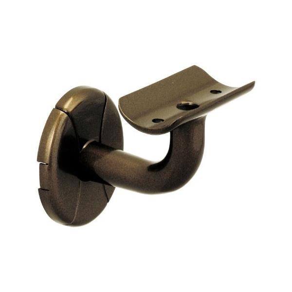 材　質：亜鉛合金、ABS樹脂BAUHAUSシリーズの木製手すり棒、ロングスパン1400に使用できるブラケットです。