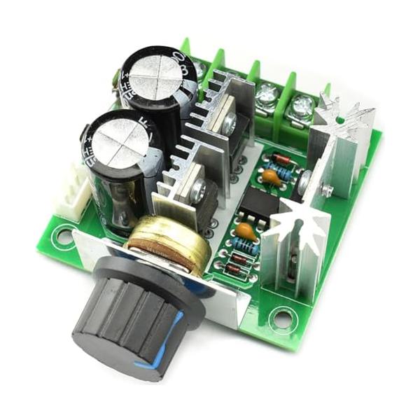 【商品仕様】入力電圧:DC12V-DC40V、制御電力:0.01-400W / PWMパルス幅調整範囲:10%-100%、PWM周波数:13KHz / 電流:定格電流8A、最大通過電流10A、静電流0.02A(待机状態)電圧コントロール過電...