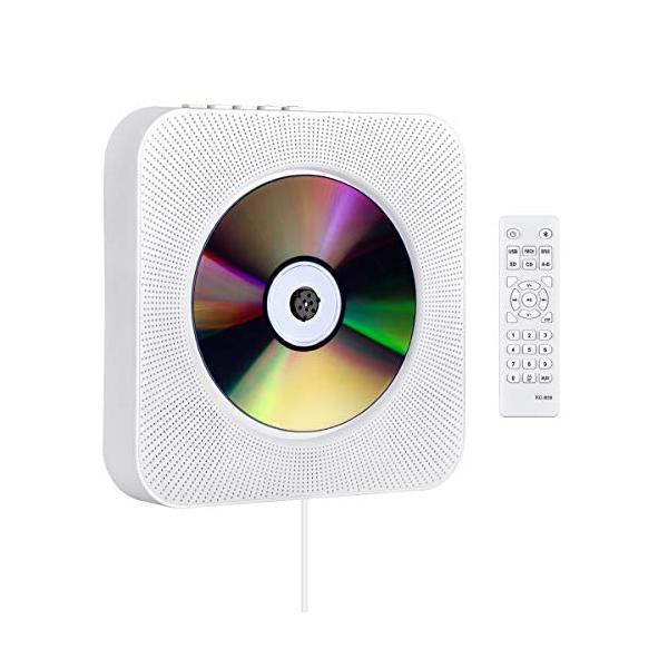 「1台多役のCDプレーヤー」プルスイッチ式なので、電源ケーブルを引っ張るだけでパワーオン/オフできます。記憶再生機能がありますので、CDを再度再生すると、前回の停止位置から再生が始まり、始めから再生の悩みがなくなります。音楽放送のほかに、7...
