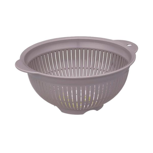 シンプルで使いやすいザルです。野菜の水切りなどに便利。抗菌加工で雑菌の繁殖をおさえます。電子レンジの使用ができます。※食器洗い乾燥機の使用はお控えください。■製品スペックサイズ：約20.5×24×9.9cm(横幅×奥行×高さ)材質：ポリプロ...