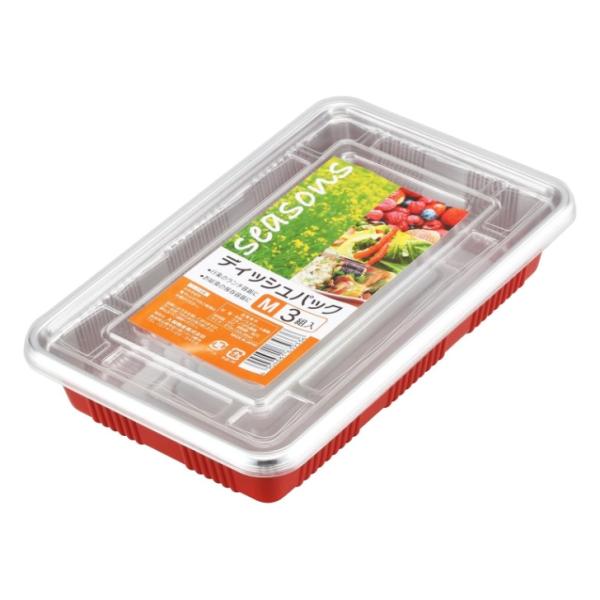 行楽のランチ容器に。お惣菜の保存容器に。※火の側や電子レンジのご使用はお避け下さい。■製品スペックサイズ：約21×13.3×3.5cm(横幅×奥行×高さ)入数：3個材質：スチロール樹脂、OPS樹脂耐冷温度：0度耐熱温度：80度原産国：日本＜...