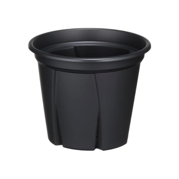 持ち運びのしやすい丈夫なフランジと安定感のある寸胴型設計。通気性や排水性を良くして、根の生育環境を整えるスリット構造。通気性を良くすることで、根のサークリングを軽減し、植物の発根が促進され元気に育ちます。鉢底と地面の間に隙間ができる足つき構...