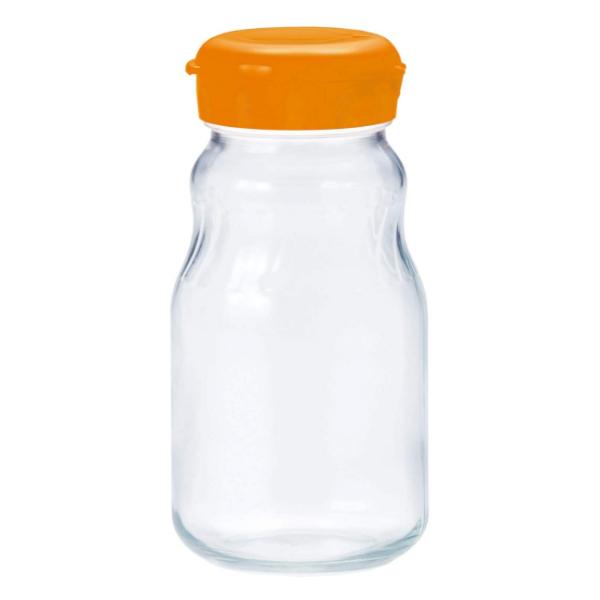 フルーツシロップや果樹酒の保存に■特徴・キレが良い注ぎ口、握りやすい形状で注ぎやすい保存びんです。・ドアポケットですっきり収納でき、フルーツシロップの保存に最適です。・簡単に作れるフルーツシロップのレシピ付きです。・食洗機対応でお手入れも簡...