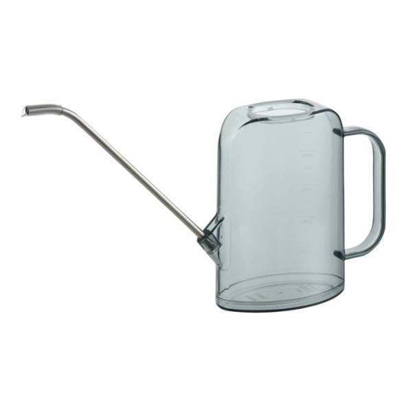 細くやさしい水が根元に注げるレクタングル型のピッチャーです。極細ステンレスノズルなので、水が細く出て、小さな植物の根本に届きやすく、やさしく水やりができます。文庫本のようなスマート形状で、狭い場所にもすっきり収納できます。液肥の希釈に便利な...