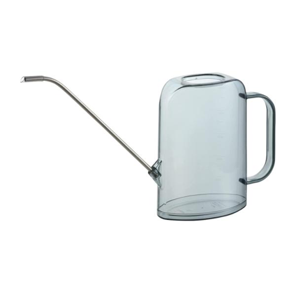 細くやさしい水が根元に注げるレクタングル型のピッチャーです。極細ステンレスノズルなので、水が細く出て、小さな植物の根本に届きやすく、やさしく水やりができます。文庫本のようなスマート形状で、狭い場所にもすっきり収納できます。液肥の希釈に便利な...